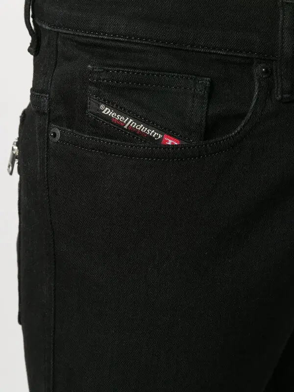 DIESEL® Zip-pocket Skinny Jeans