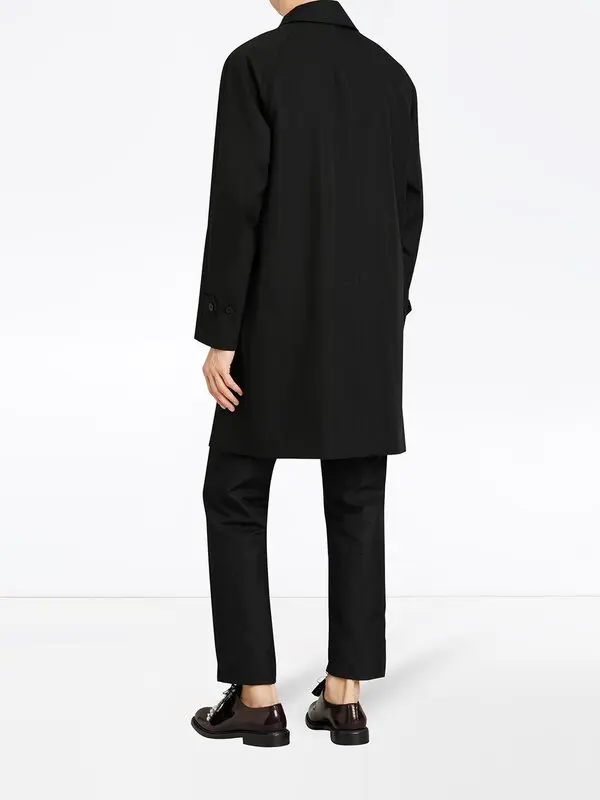 Burberry The Camden Car Coat - Black