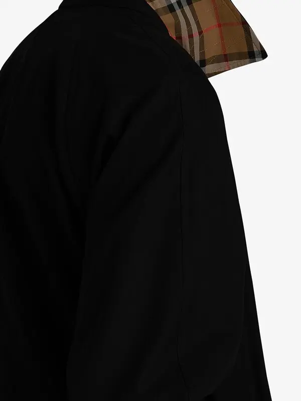 Burberry The Camden Car Coat - Black
