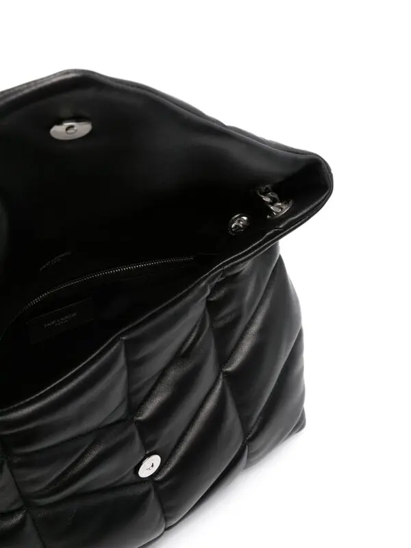 Saint Laurent Medium Loulou Shoulder Bag - Black
