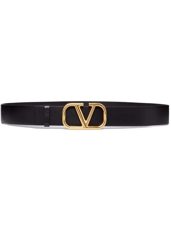 Valentino Garavani 40mm Vlogo Signature Belt - Black