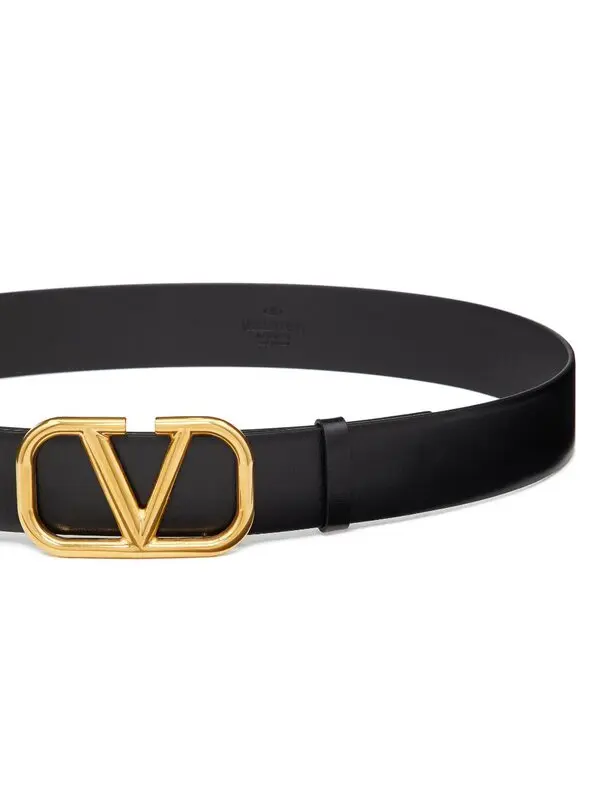 Valentino Garavani 40mm Vlogo Signature Belt - Black