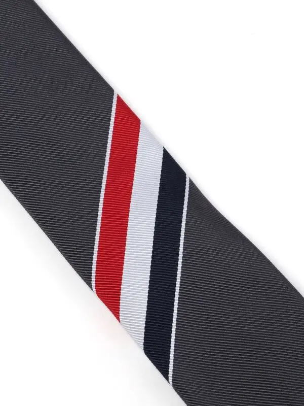 Thom Browne Rwb Stripe Necktie