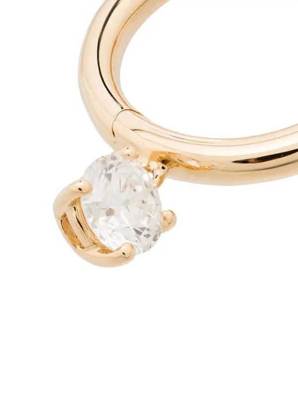 ANITA KO 18kt Diamond Hoop Earring - Gold