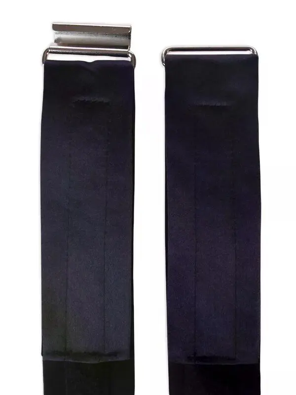 DELL'OGLIO Pleated Sash Belt