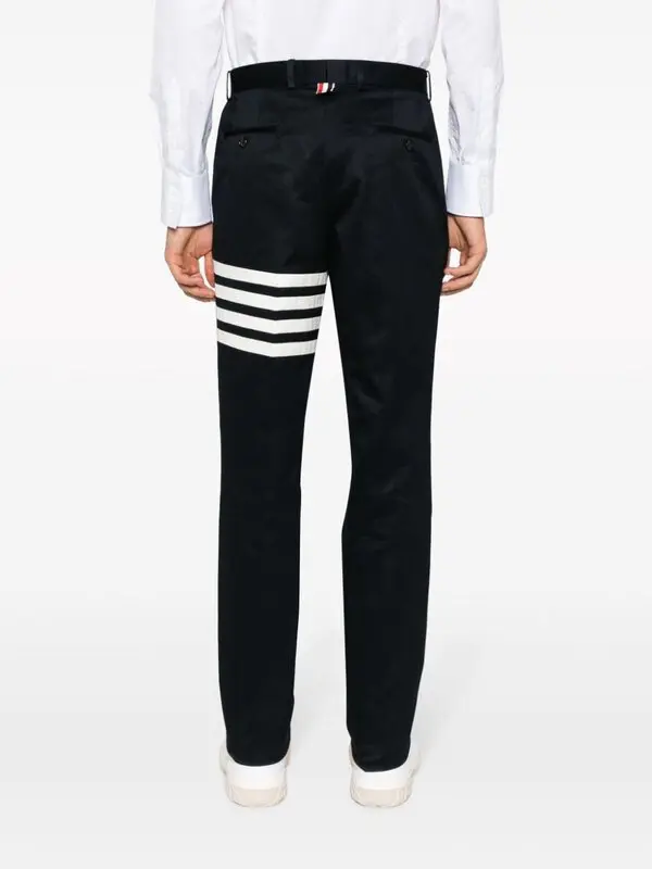 Thom Browne 4-bar Motif Print Trousers
