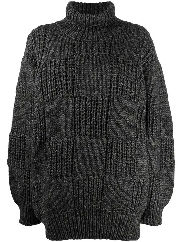 Issey Miyake 1980s Oversized Turtleneck Jumper