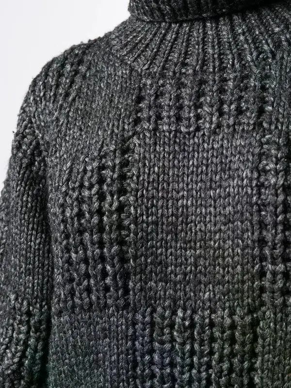 Issey Miyake 1980s Oversized Turtleneck Jumper