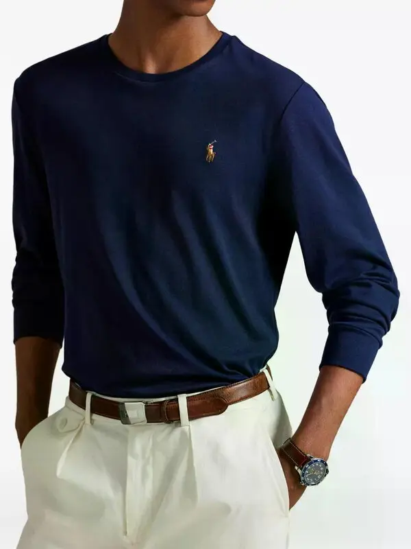 Polo Ralph Lauren Embroidered T-shirt - Blue