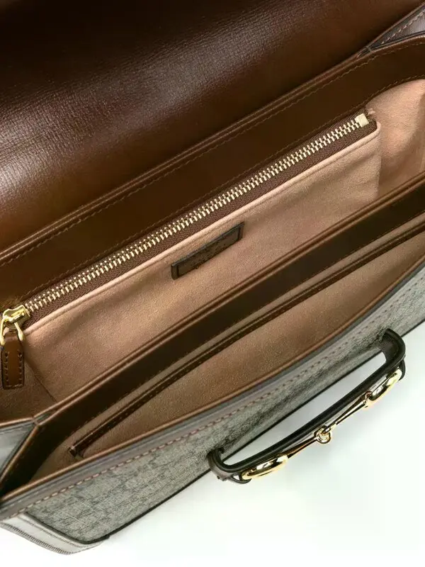 Gucci 1955 Horsebit Shoulder Bag - Neutrals