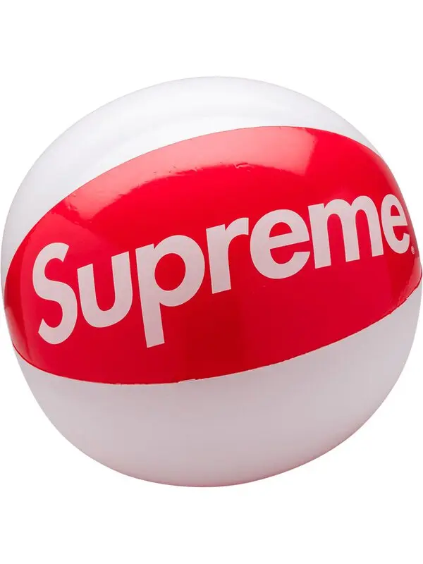 Supreme Logo Beach Ball - Red