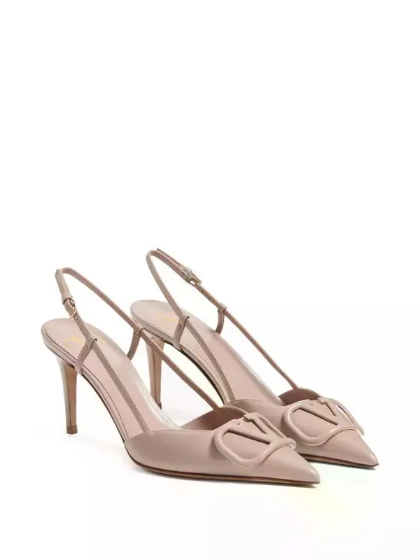 Valentino Garavani 85mm Vlogo Signature Slingback Pumps