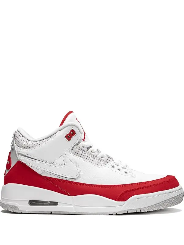 JORDAN Air 3 Retro Tinker Air Max 1 University Red Sneakers - White