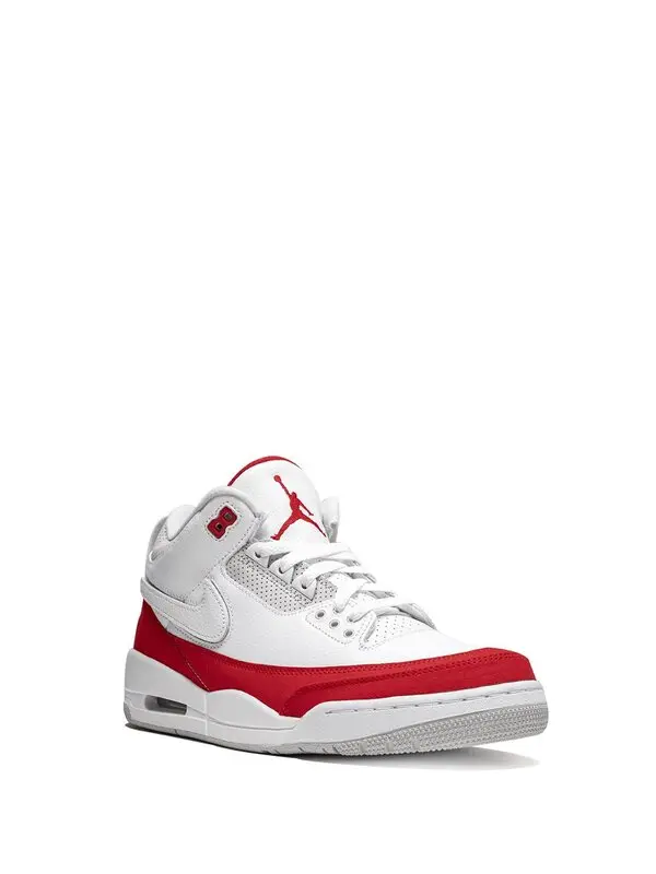 JORDAN Air 3 Retro Tinker Air Max 1 University Red Sneakers - White