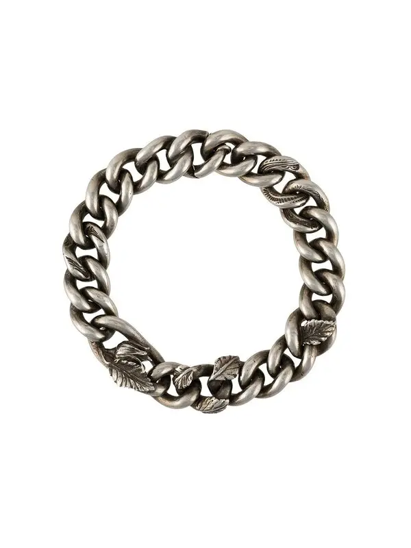Werkstatt:München Embellished Chain Bracelet - Silver