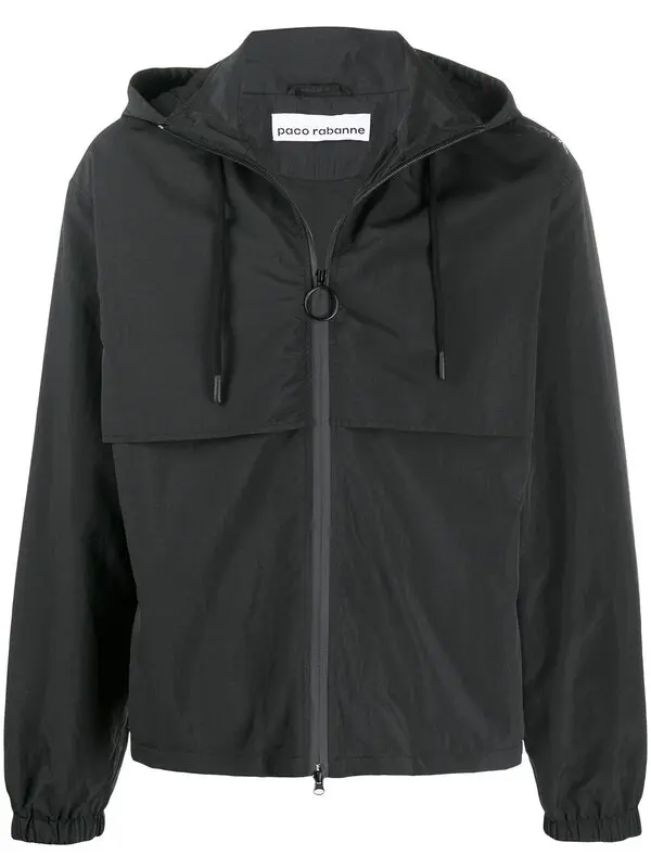 Rabanne Drawstring Hooded Jacket