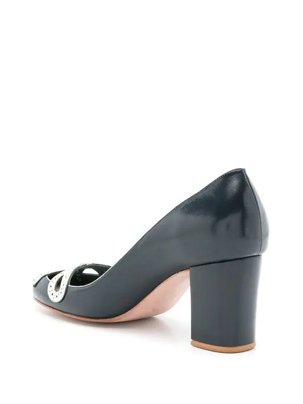 STUDIO CHOFAKIAN Chunky Heel Pumps