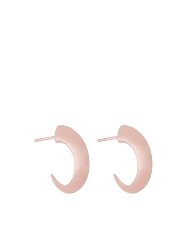 SHAUN LEANE Cat Claw Medium Hoop Earrings - Gold