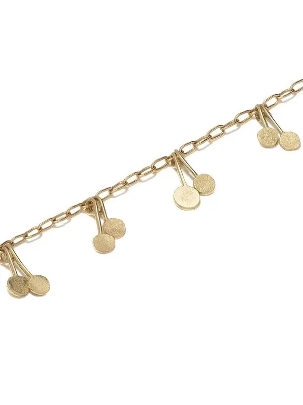 Sia Taylor 18kt Yellow Double Dots Bracelet