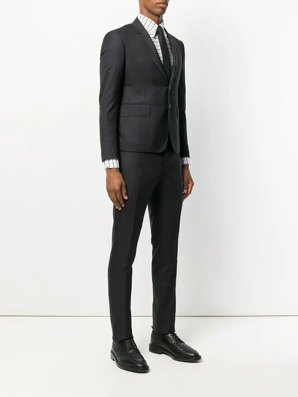 Thom Browne Super 120s Twill Suit With Tie
