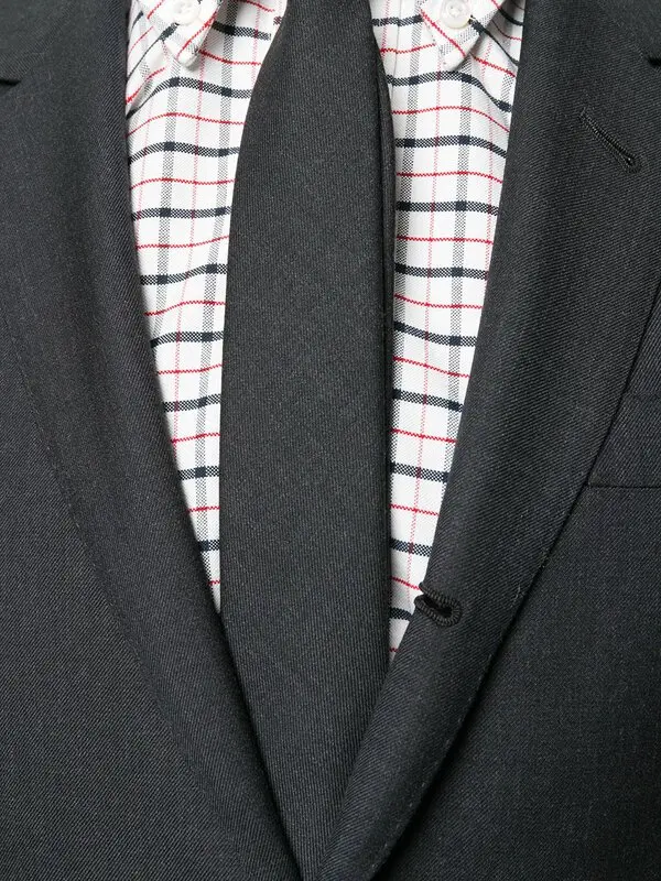 Thom Browne Super 120s Twill Suit With Tie