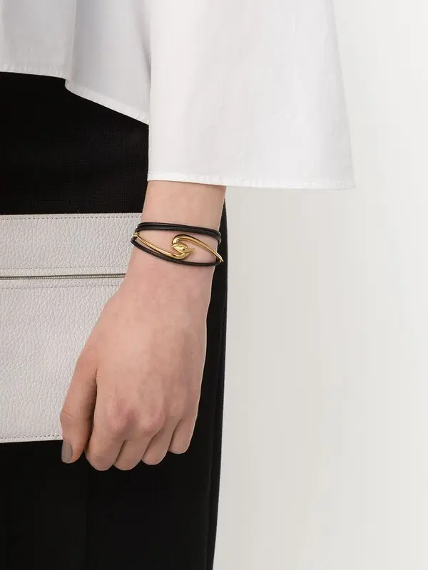 SHAUN LEANE Hook Wrap Bracelet