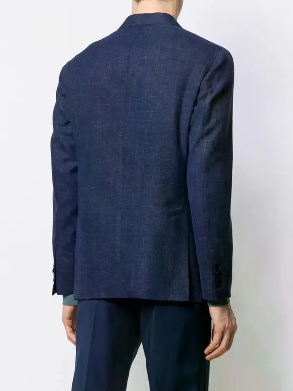 BARBA NAPOLI Jimmy Blazer Jacket - Blue