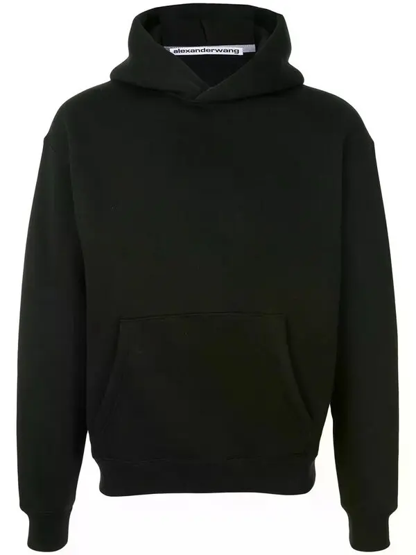 Alexander Wang Long Sleeve Hoodie - Black