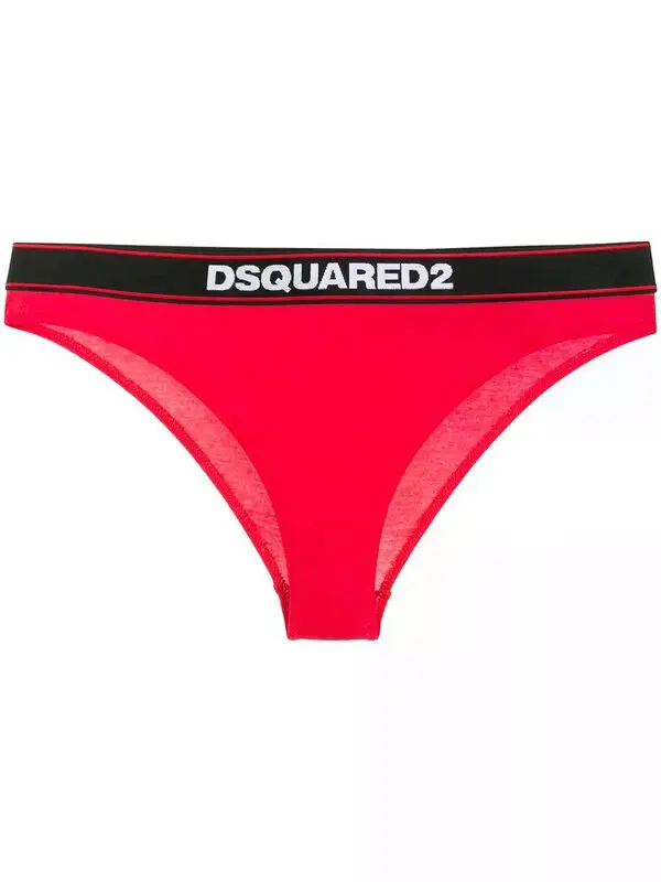 Dsquared2 Logo Briefs - Red