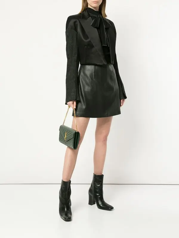 Saint Laurent Monogram Chain Clutch