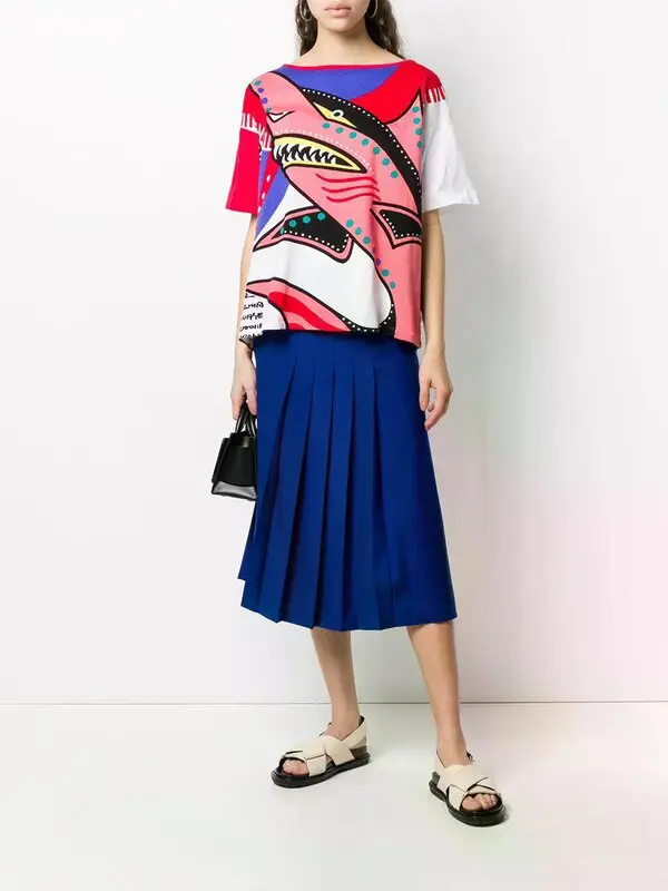 KANSAI YAMAMOTO 1990s Shark Graphic T-shirt