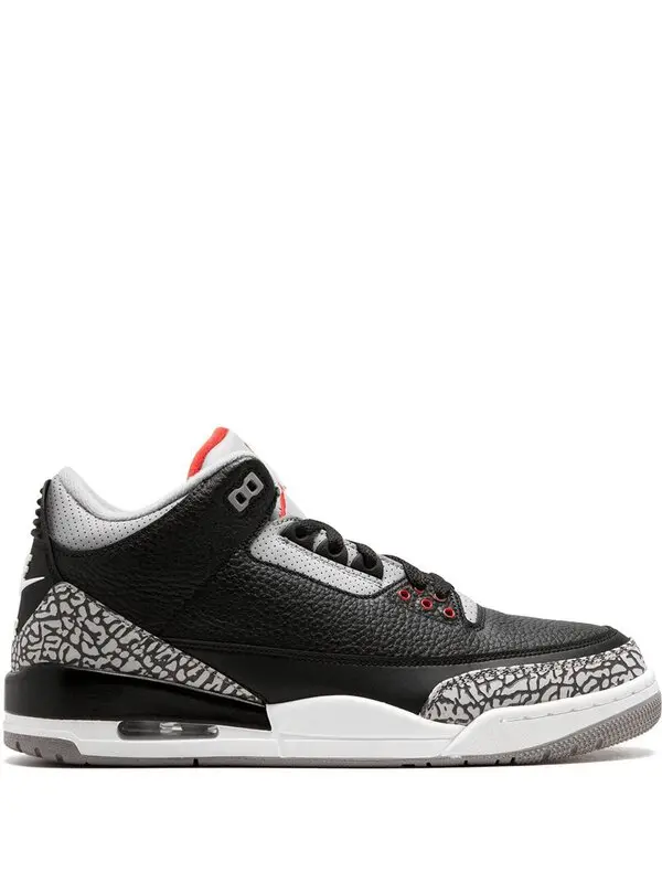 JORDAN Air 3 Retro Og Sneakers - Black