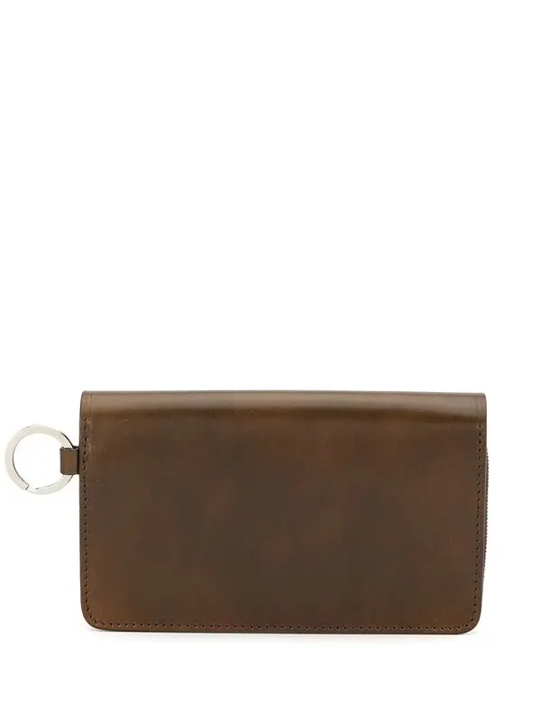 AS2OV Long Foldover Wallet - Brown