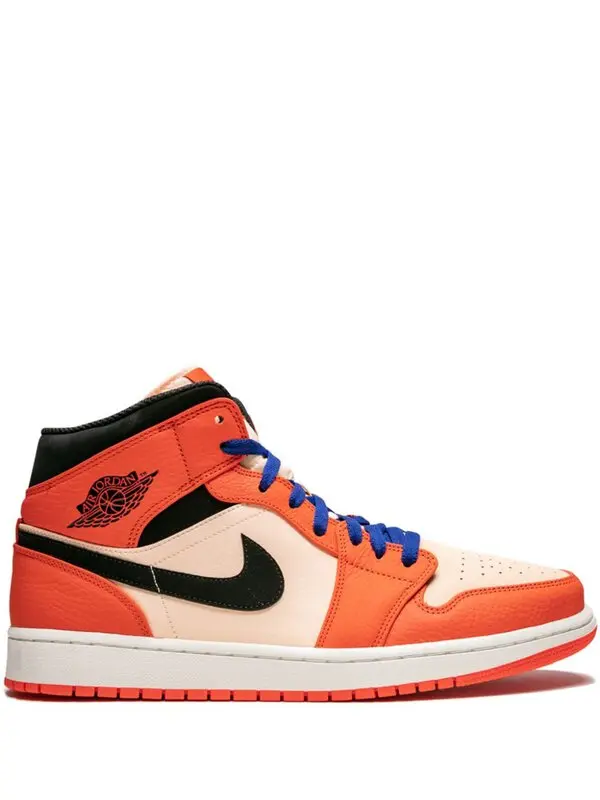JORDAN Air 1 Mid Se Team Sneakers - Orange