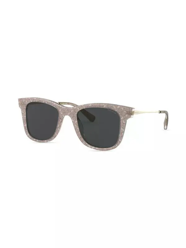 COACH Logo-print Square Sunglasses