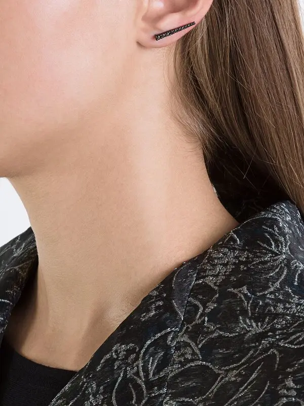 ALINKA Vera Diamond Cuff Earring - Black