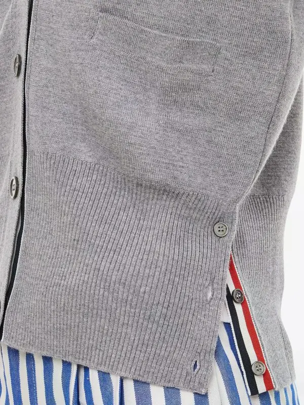 Thom Browne 4-bar Milano Stitch Cardigan