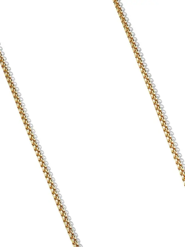 David Yurman 18kt Yellow Box Chain Necklace - Gold