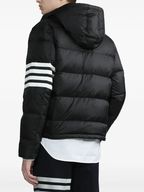 Thom Browne 4-bar Hooded Puffer Jacket