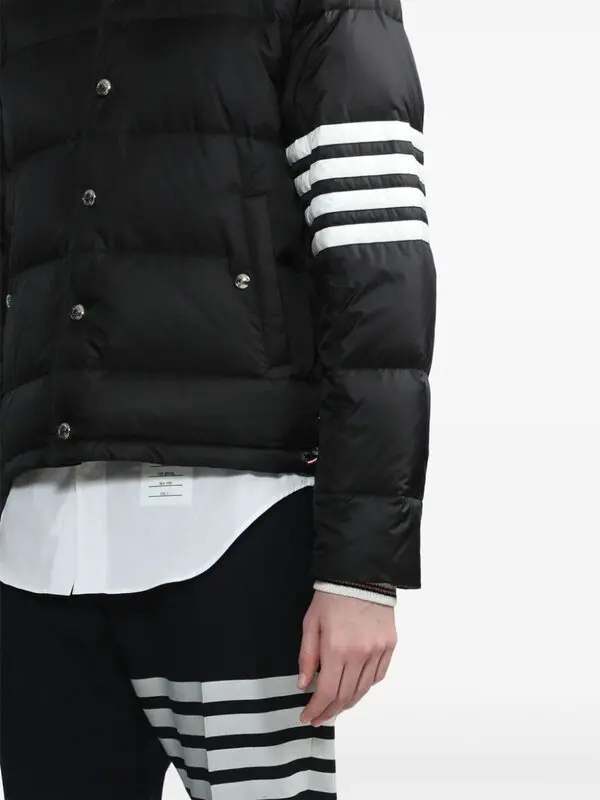 Thom Browne 4-bar Hooded Puffer Jacket