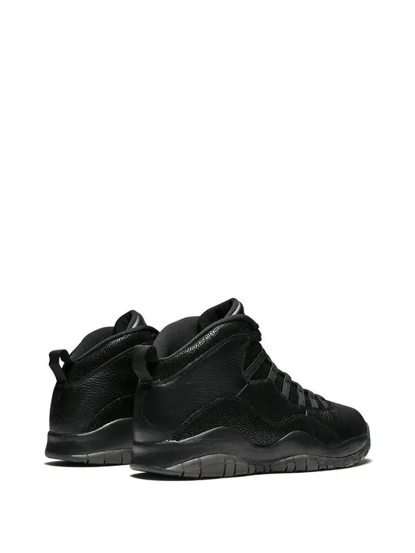 JORDAN Air Retro Ovo Metallic Gold Sneakers - Black