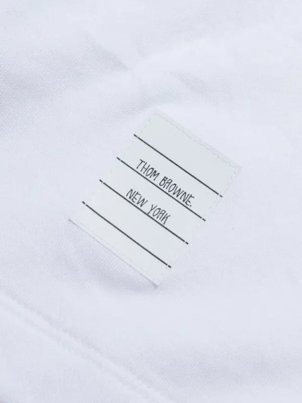 Thom Browne Side Slits T-shirt - White