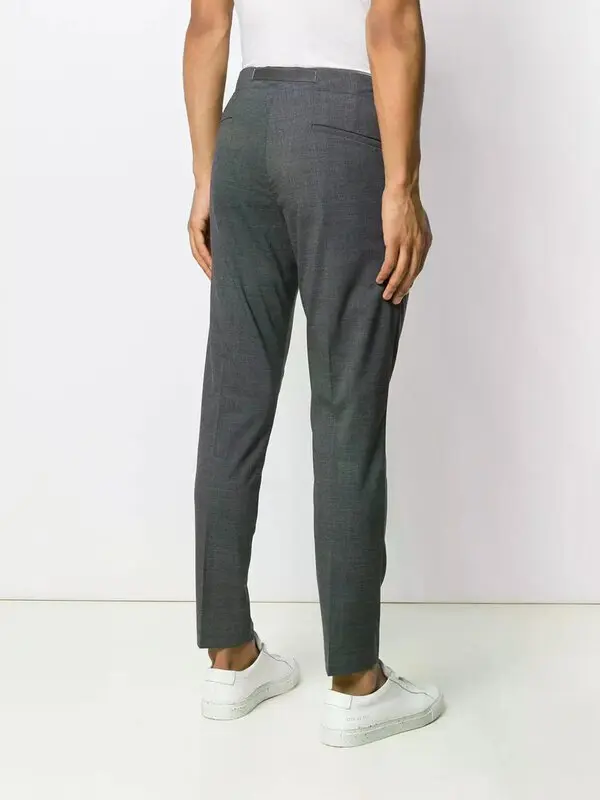 ENTRE AMIS Micro Pleats Tailored Trousers