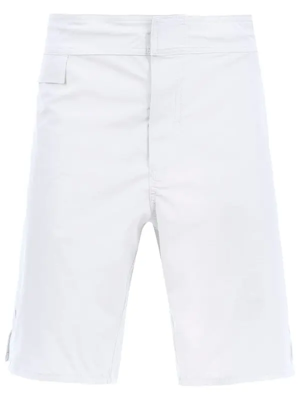 AMIR SLAMA Mid-rise Swim Shorts - White