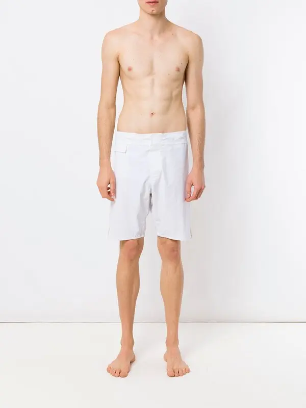 AMIR SLAMA Mid-rise Swim Shorts