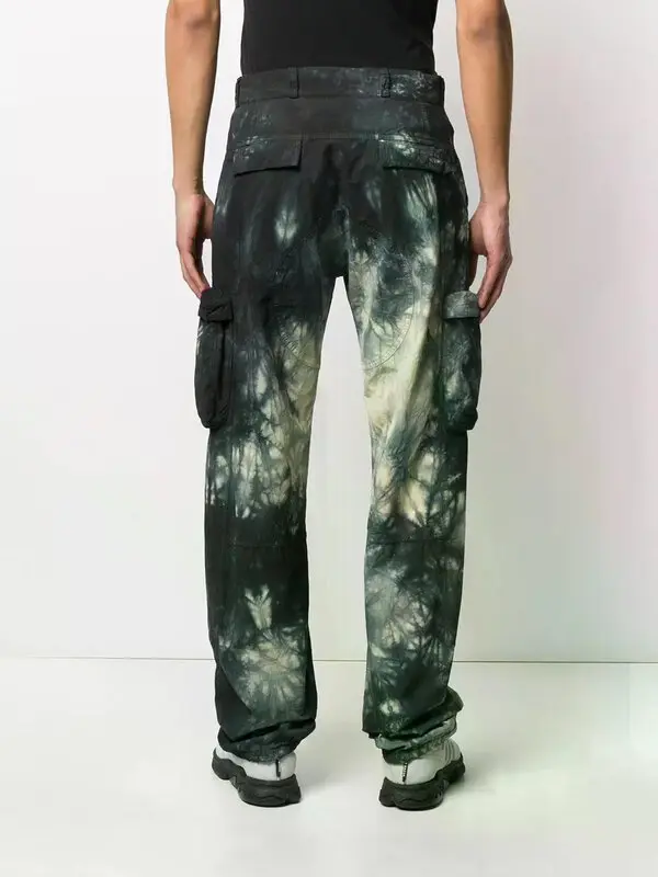 Off-White Tie-dye Cargo Trousers