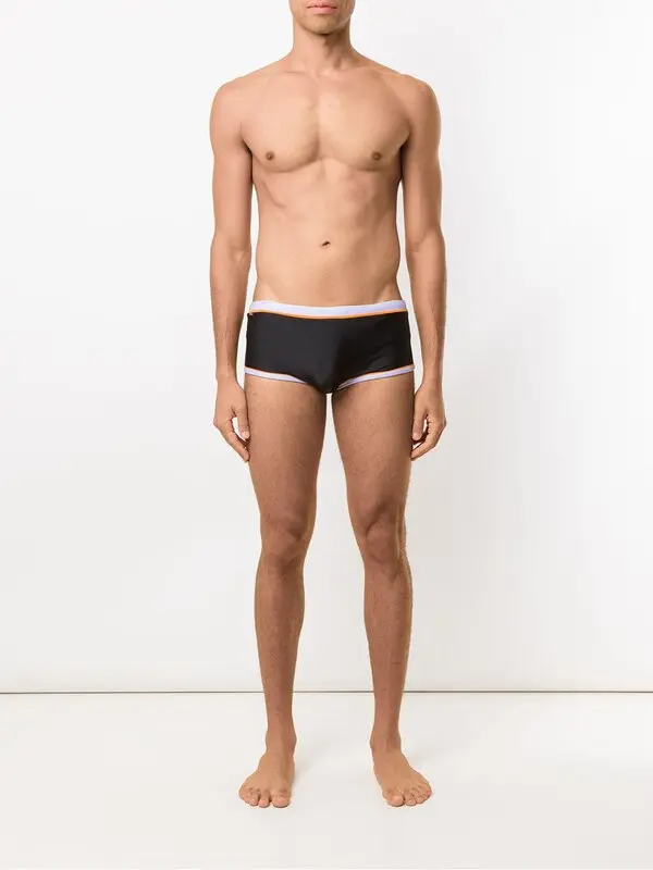 AMIR SLAMA Panelled Trunks