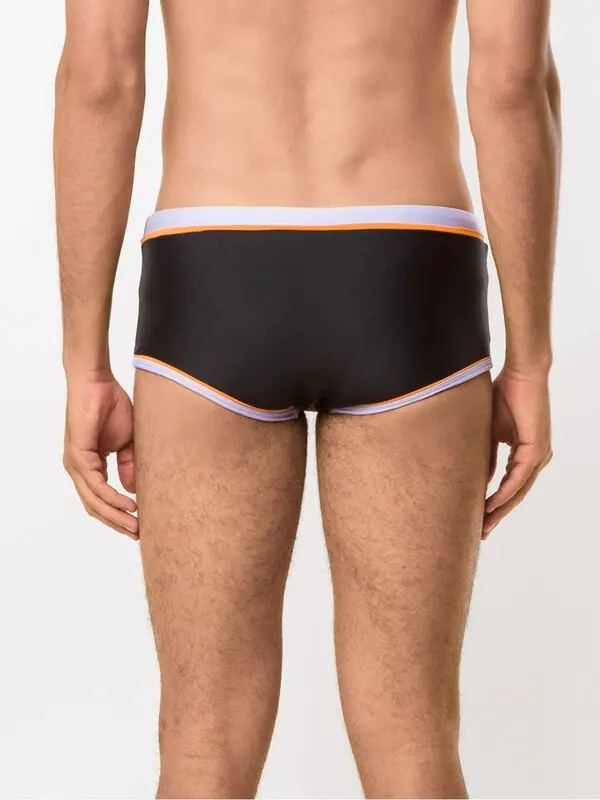 AMIR SLAMA Panelled Trunks