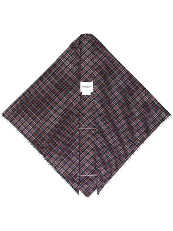 TAKAHIROMIYASHITA THESOLOIST. Grunge Print Scarf - Red