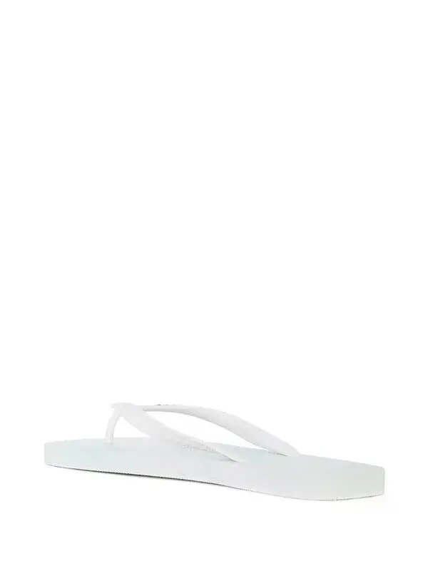 Dsquared2 Branded Flip-flops - White